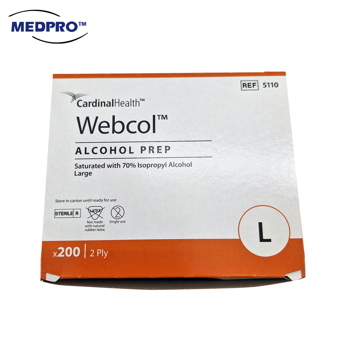 SG Covid Essentials: COVIDIEN Sterile Webcol Alcohol Swab, 2-Ply ...