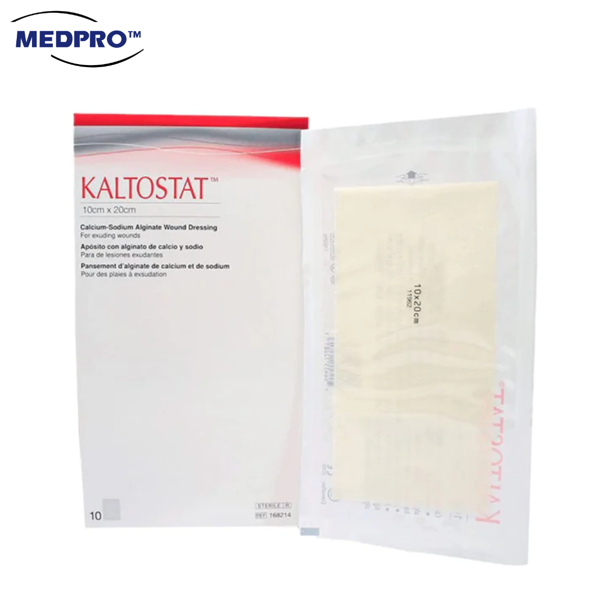 ConvaTec Kaltostat Wound Dressing 10cm x 20cm (168214) (10pcs/box ...