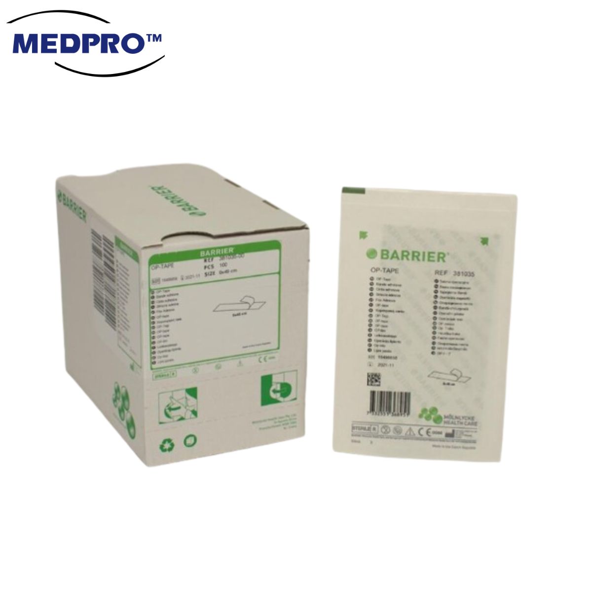 Molnlycke Barrier Adhesive Op Tape 9cm x 49cm 120s – MEDPRO™ Medical ...