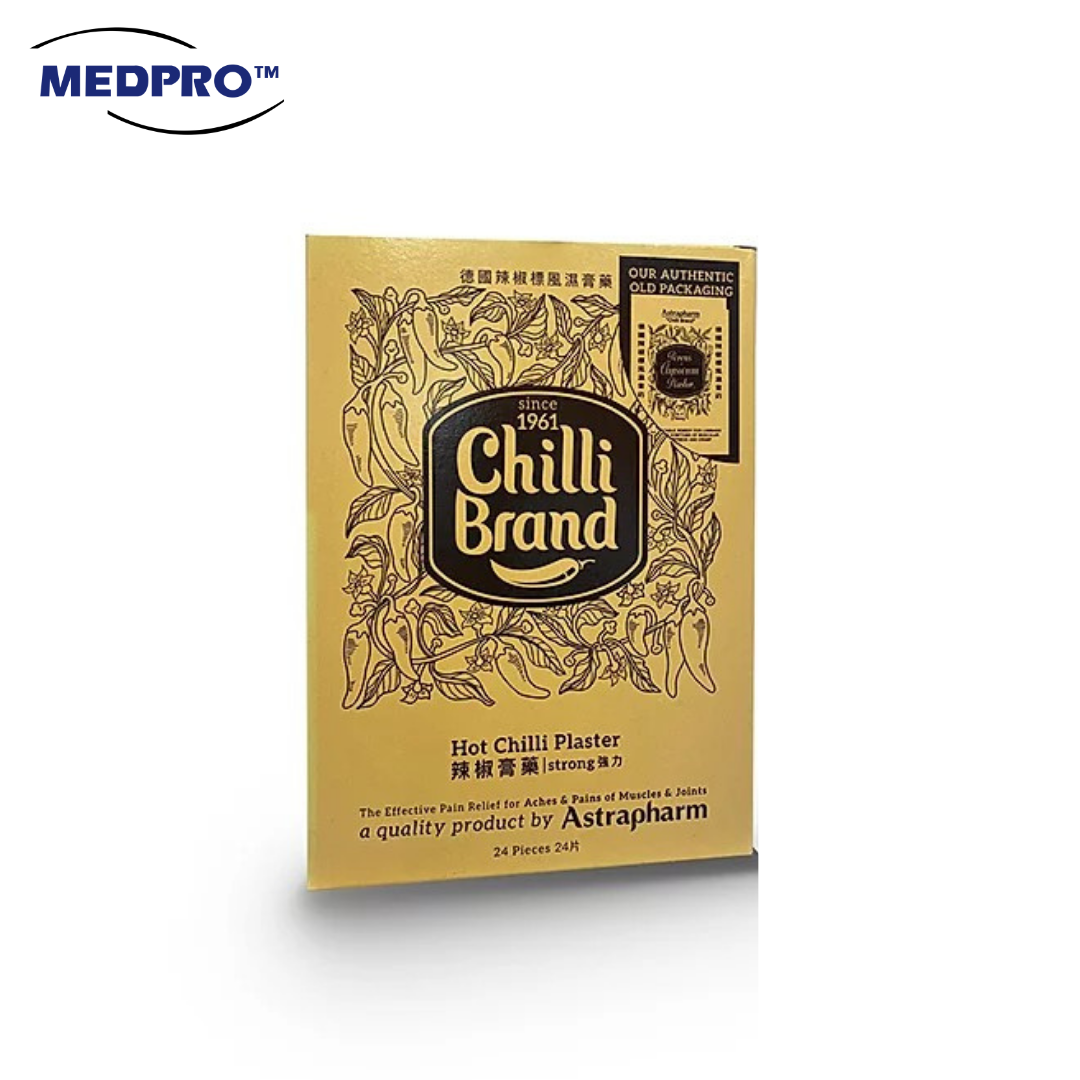 Astrapharm Chilli Brand Plaster Small / Large [EXP: 10/2027] – MEDPRO ...