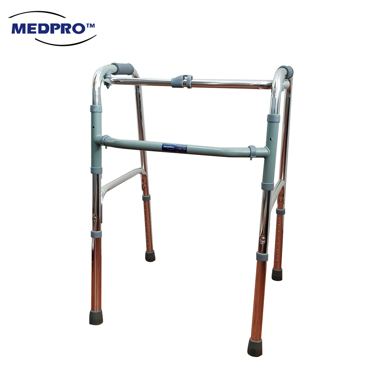 MEDPRO™ (2-IN-1) Fixed & Reciprocal Foldable Walking Frame – MEDPRO ...