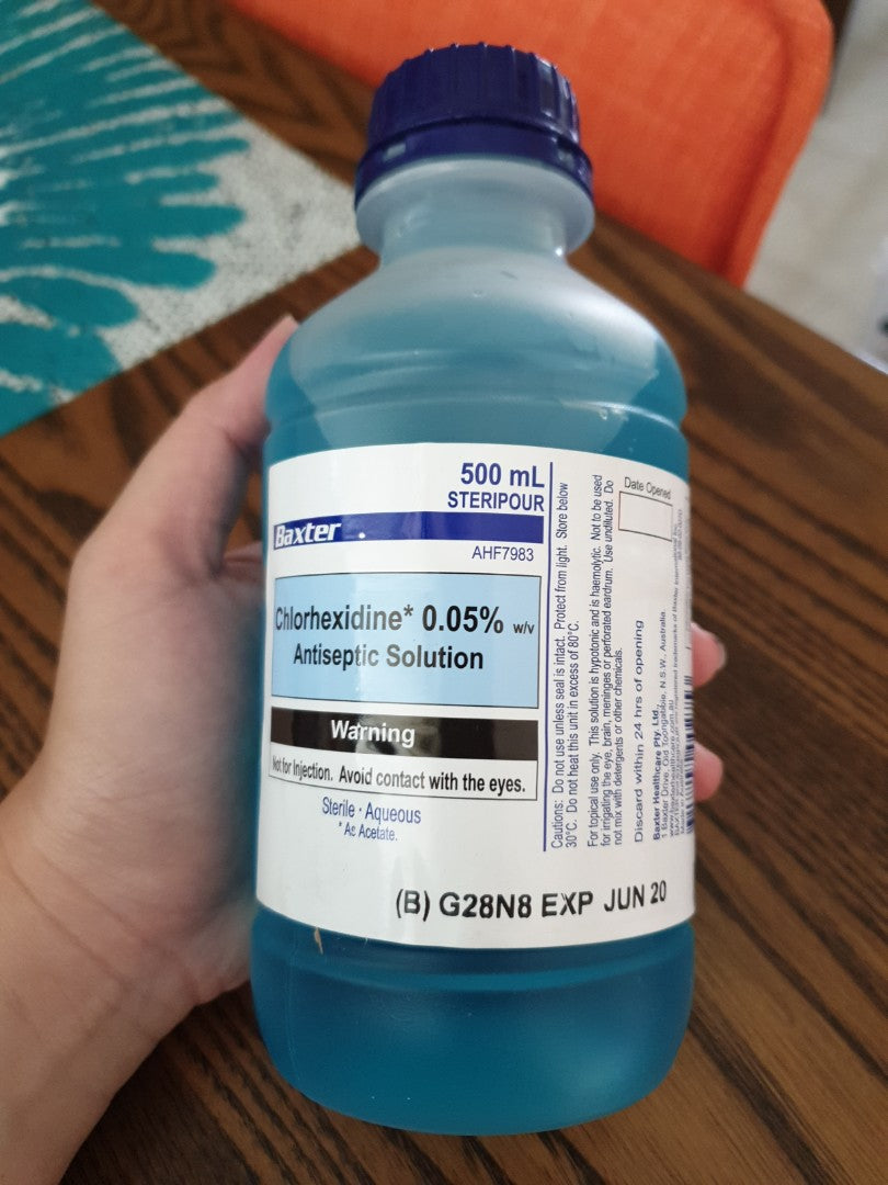 chlorhexidine thyroid